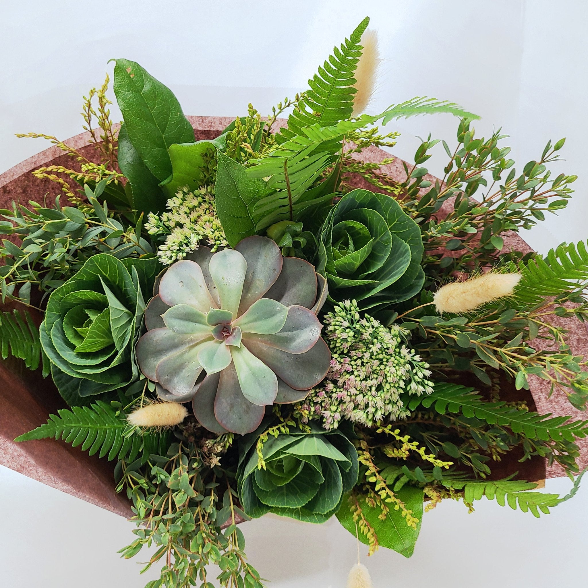 Foliage & Greens Bouquet - Fun Local Greenery Bouquet – The Flower Factory