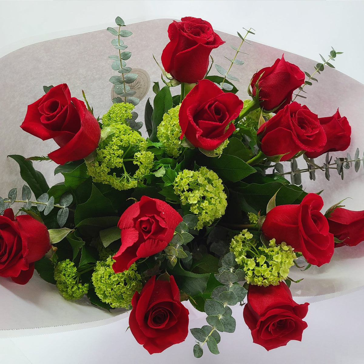 Classic Rose Bouquet - Dozen Roses, Half Dozen & Double Dozen in Red ...